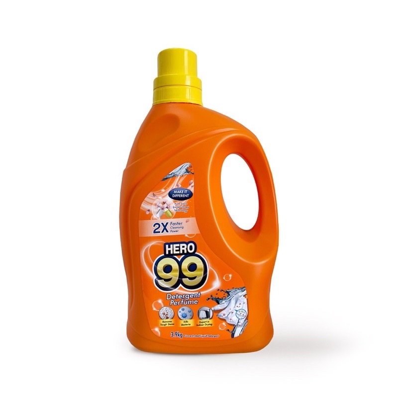 Hero 99 DETERGENT PERFUME 3.9KG | NEW ENCAPSULATION TECHNOLOGY - LONG LASTING PERFUME FRAGRANCE ...