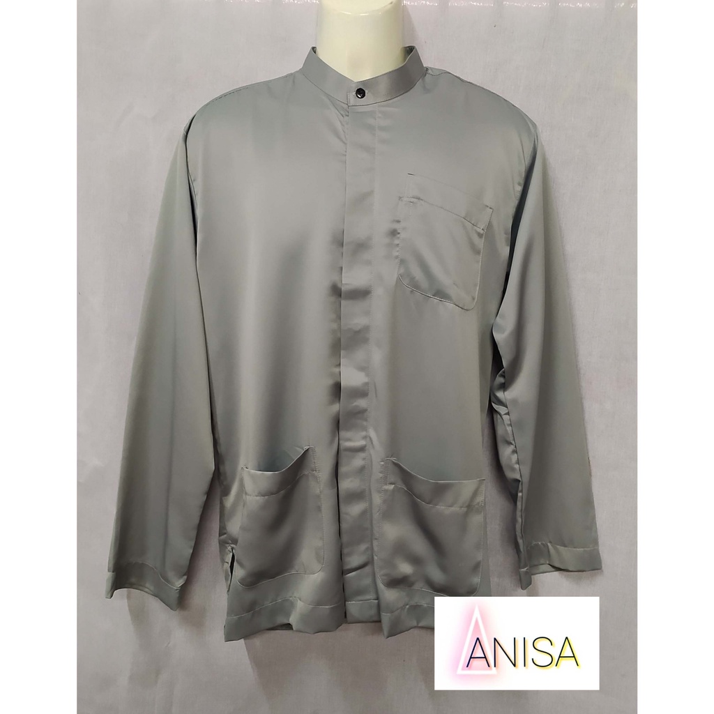 BAJU MELAYU RAIHAN BERKOLAR (BAJU SAHAJA) | Shopee Malaysia