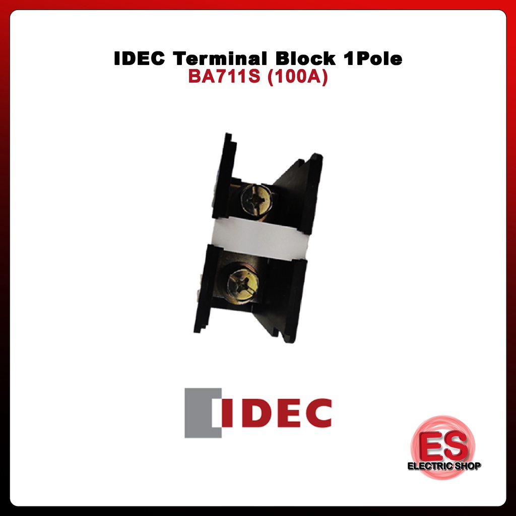 IDEC Terminal Block, 1P, 60A / 100A / 200A / 400A ( BA611S / BA711S ...