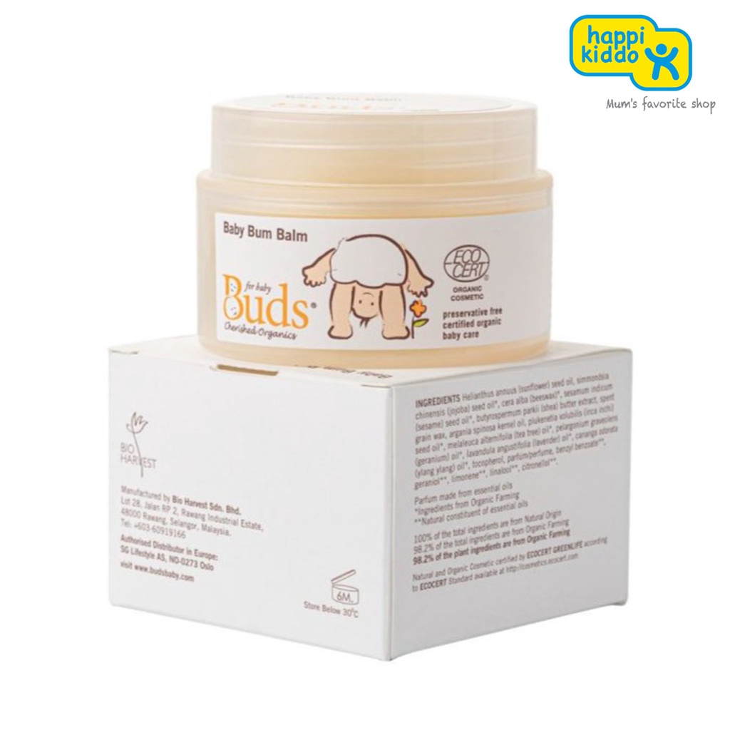 Buds Organics Baby Bum Balm 50ml | Shopee Malaysia