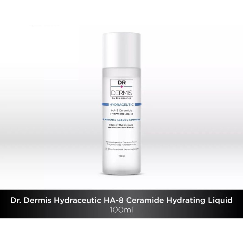 Dr. Dermis Hyaluronic HA-8 Ceramide Hydrating Liquid 100ml *Original ...