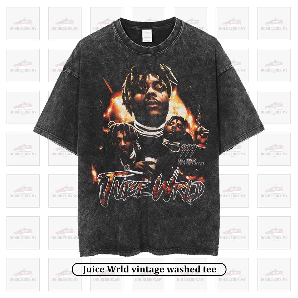 Juice Wrld vintage washed tee | Shopee Malaysia