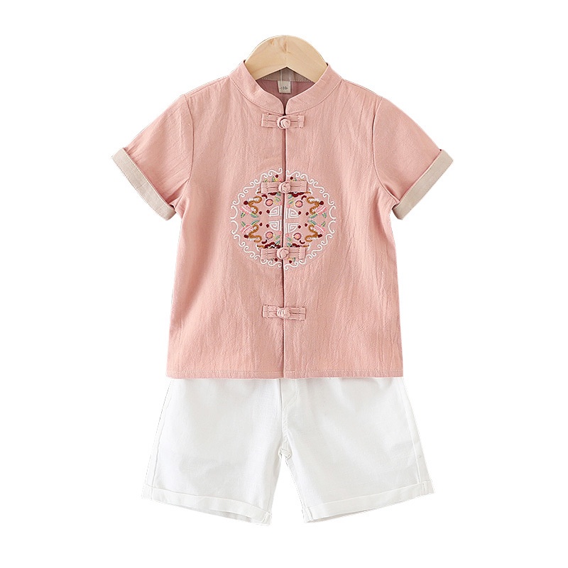 Kid's Tang Suits Traditional Chinese Boys Cheongsam Clothes Chinese ...