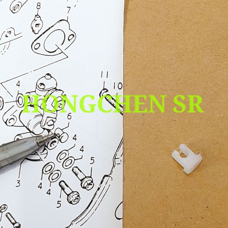 SUZUKI FR80 RC80 TXR RG 2T PICE SMALL WHITE PCS | Shopee Malaysia