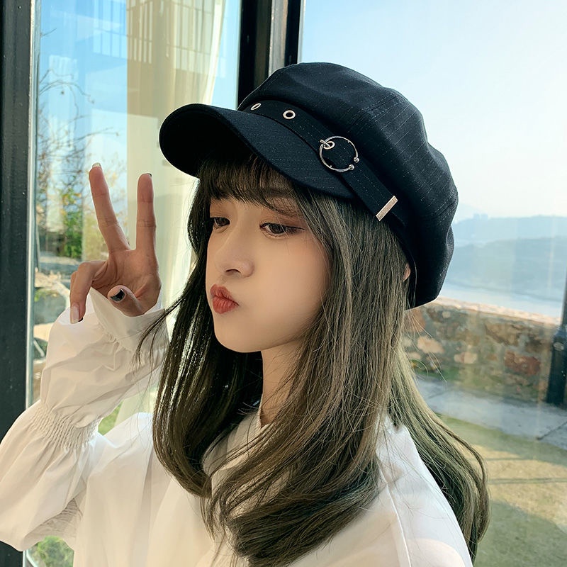 Hat [Ready Stock] Beret Autumn Influencer Korean Version Versatile ...