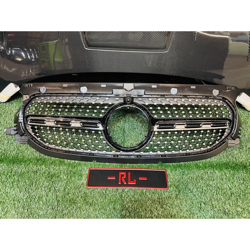Mercedes benz GLA H247 2022 2023 diamond panamericana GT front grill ...