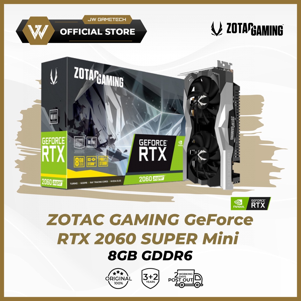ZOTAC GAMING GeForce RTX 2060 SUPER Mini 8G GDDR6 | Shopee Malaysia
