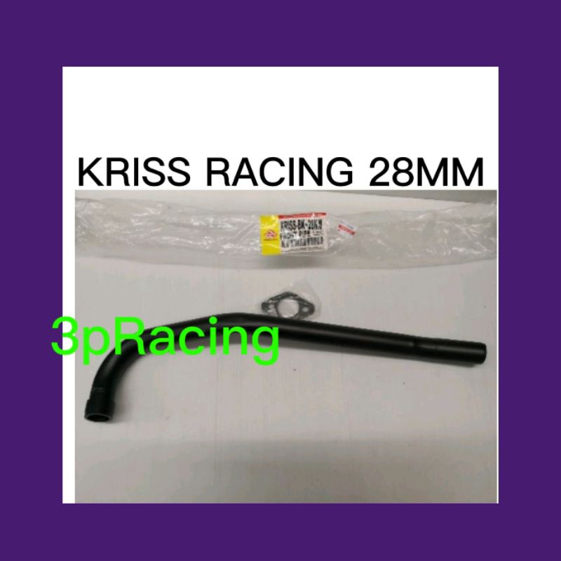 KRISS 110 Front Pipe Manifold Racing 28mm | Shopee Malaysia