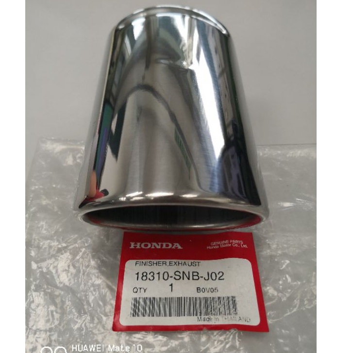 HONDA CIVIC FD 2006-2009 EXHAUST CHROME PIPE 18310-SNB-J02 ORIGINAL(NEW ...