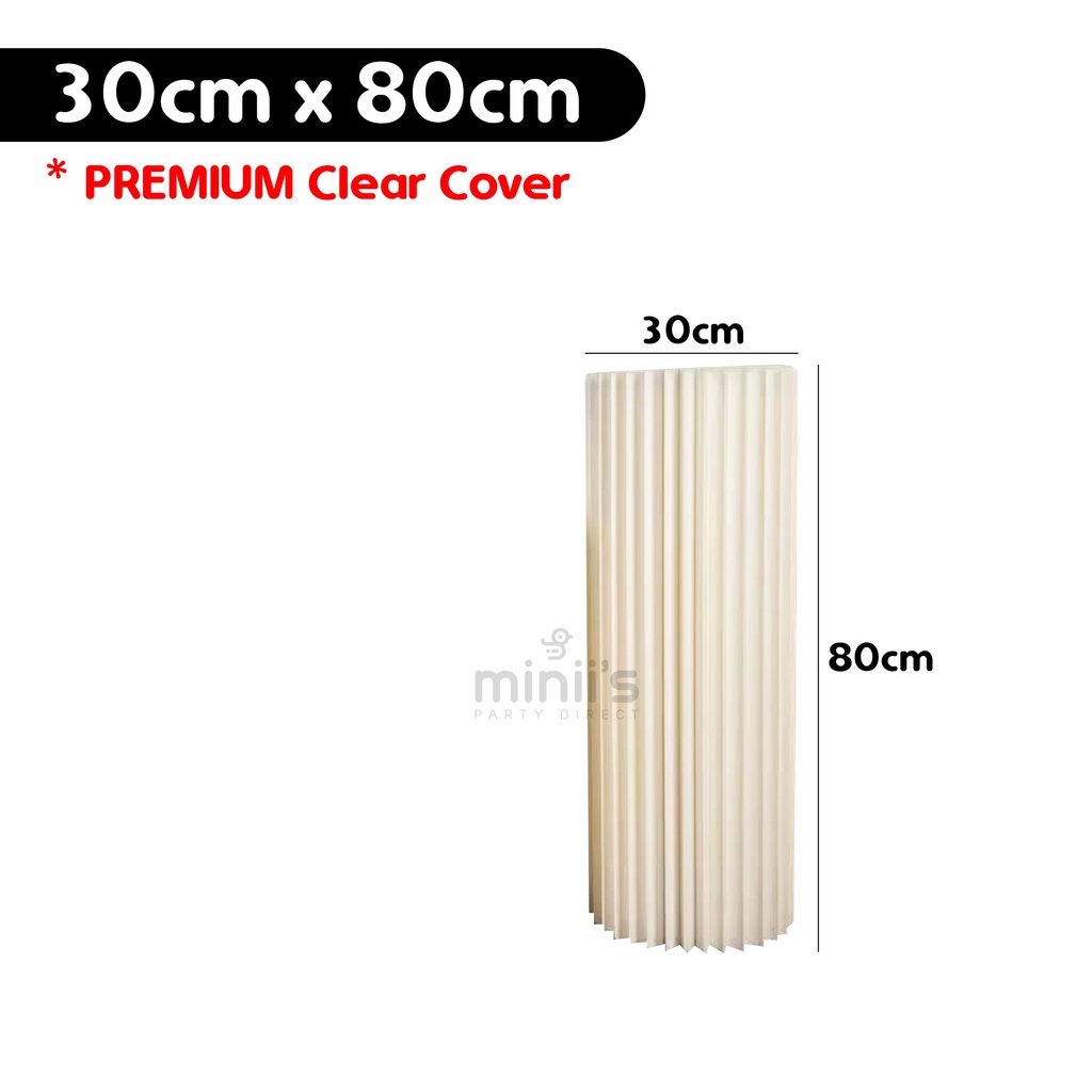 MINIIS PARTY Premium Folding Cake Stand Round Paper Cylinder Stand Meja ...