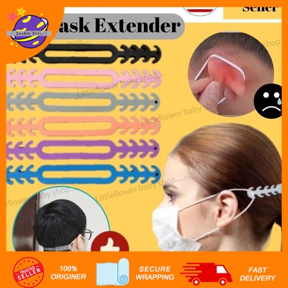 Face Mask Extender Extension Strap Mask Buckle Ear Hook Mask Clip ...