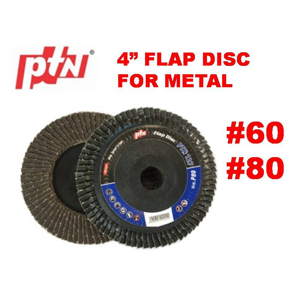 [100% ORIGINAL] PTN 4" FLAT DISC FLAT WHEEL FOR METAL GRINDING MATA ...
