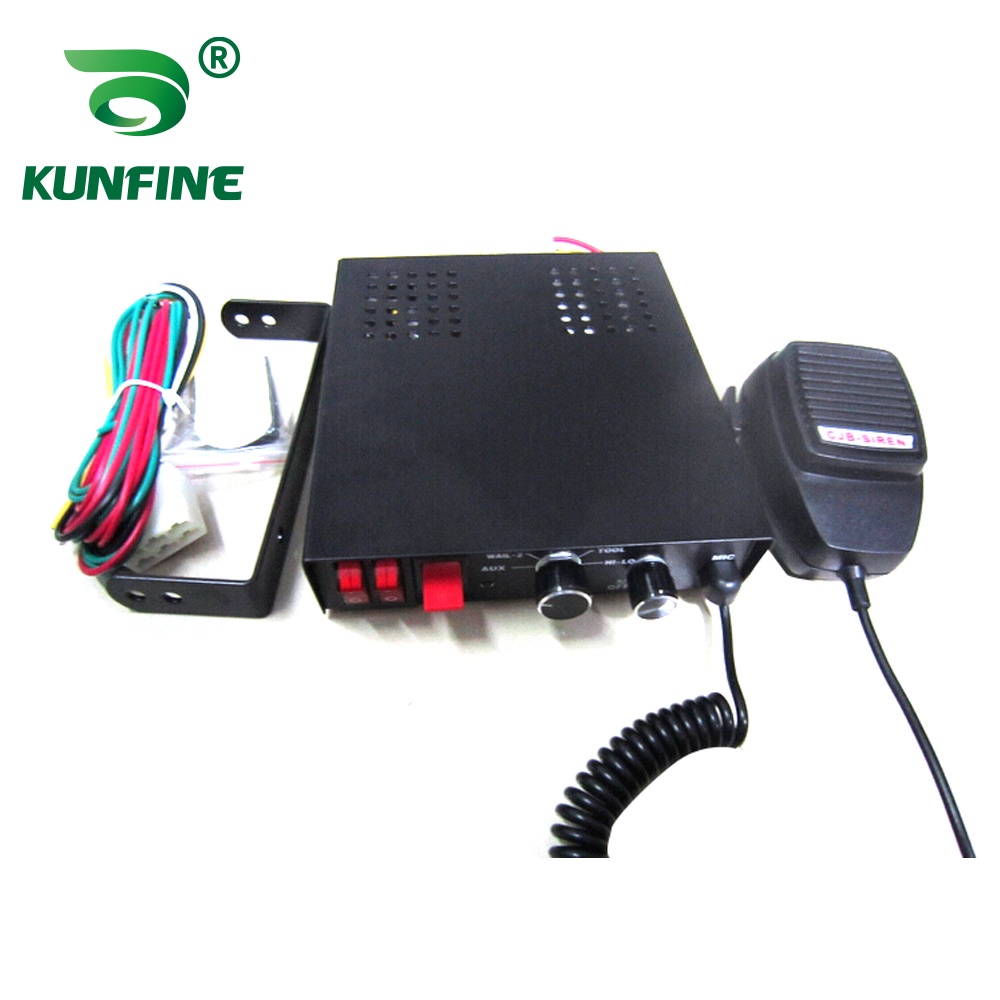 Federal Signal 100W wireless car siren 10 tones with Microphone 2 light ...