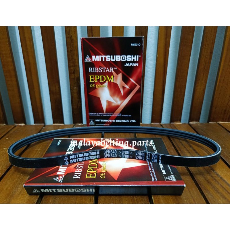 PERODUA KEMBARA 1.3 ( DVVT ) AIR CON BELT ( 3PK640 ) MITSUBOSHI ...