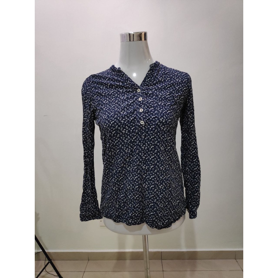 PDI Women Long Sleeve Shirt / Baju Lengan Panjang Wanita PDI (Size S ...