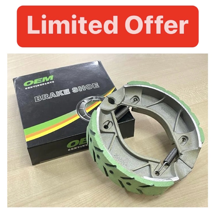 BRAKE SHOES BRAKE LINING EX5 / EX5 DREAM / WAVE100 / WAVE125 HONDA WAVE ...
