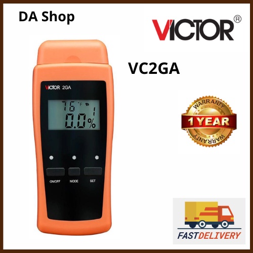 VICTOR VC2GA Two Pins Digital Wood Moisture Meter Wood/ Building ...