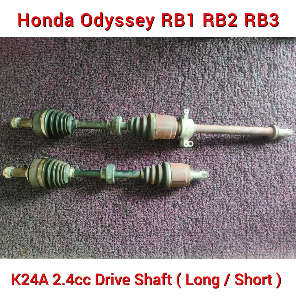 Drive Shaft / Driveshaft Honda Odyssey RB1 RB2 RB3 K24A 2.4cc 2003 - 2013 Drive Shaft ...