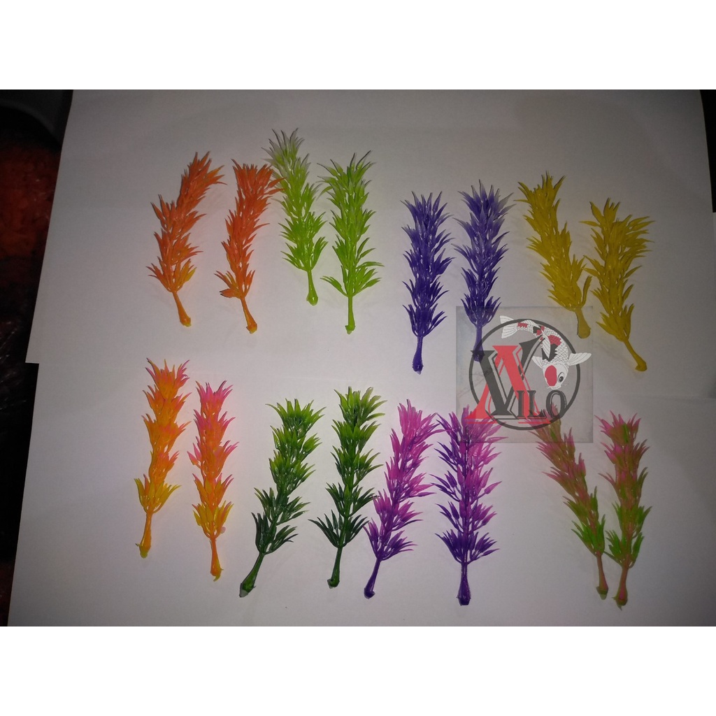 Plastic Leaves 100gram Artificial Fake Algae Plastic Flower Ornamental ...