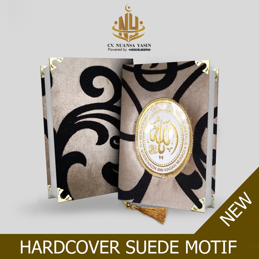 Yasin Velvet Book set Premium suede Sponge | Shopee Malaysia