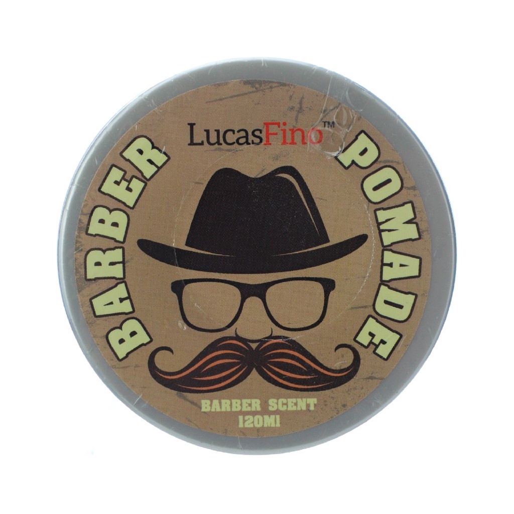 Lucas Fino Hair Pomade Barber Scent (120ml) | Shopee Malaysia