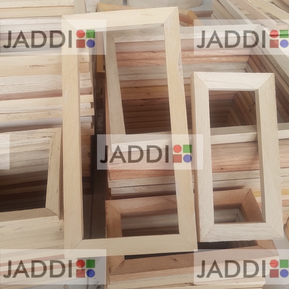 KAYU Jaddi Wood Spanram 10x20 20x10 cm frame in wood canvas frame ...