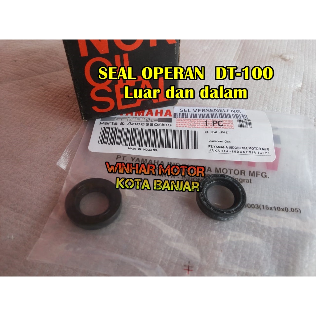 Pass Seal verseneleng Pass Seal Outer And Inner Gear sil Yamaha DT 100 ...