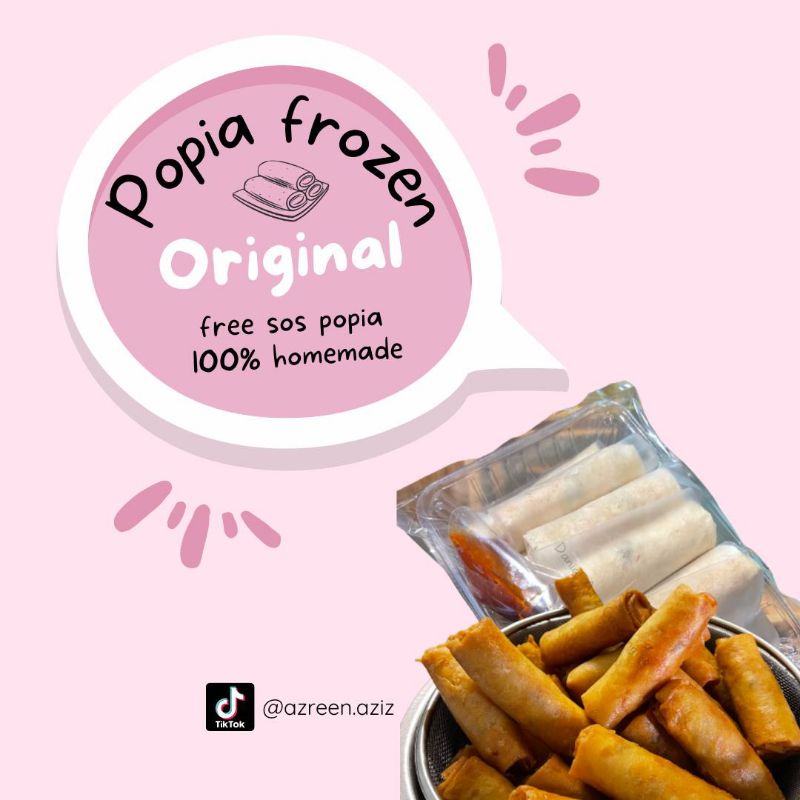 [100% Homemade] Popia Frozen | Shopee Malaysia