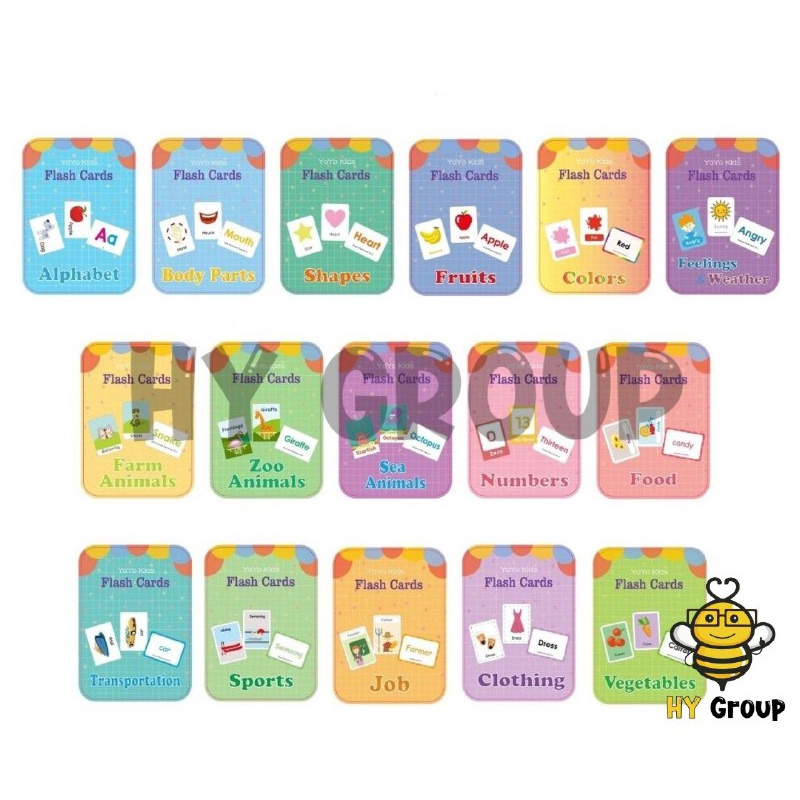 Small Flash Cards Set in Storage Box | Shopee Malaysia