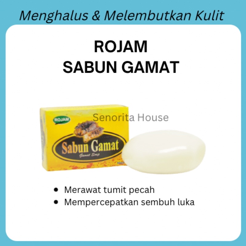SABUN GAMAT 80g GAMAT SOAP | Merawat Tumit Pecah, Merawat Kulit ...