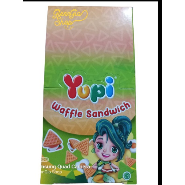 Yupi Waffle Sandwich Candy box contains 12 pcs | Shopee Malaysia