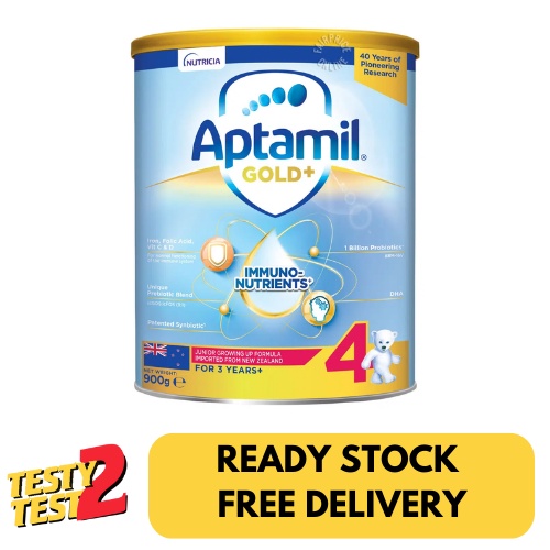 Aptamil Gold+ Junior Growing Up Formula For 3 Years+ - Stage 4 900g ...