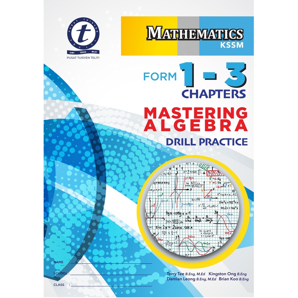 FORM 1-3 MASTERING ALGEBRA DRILL PRACTICE | Shopee Malaysia