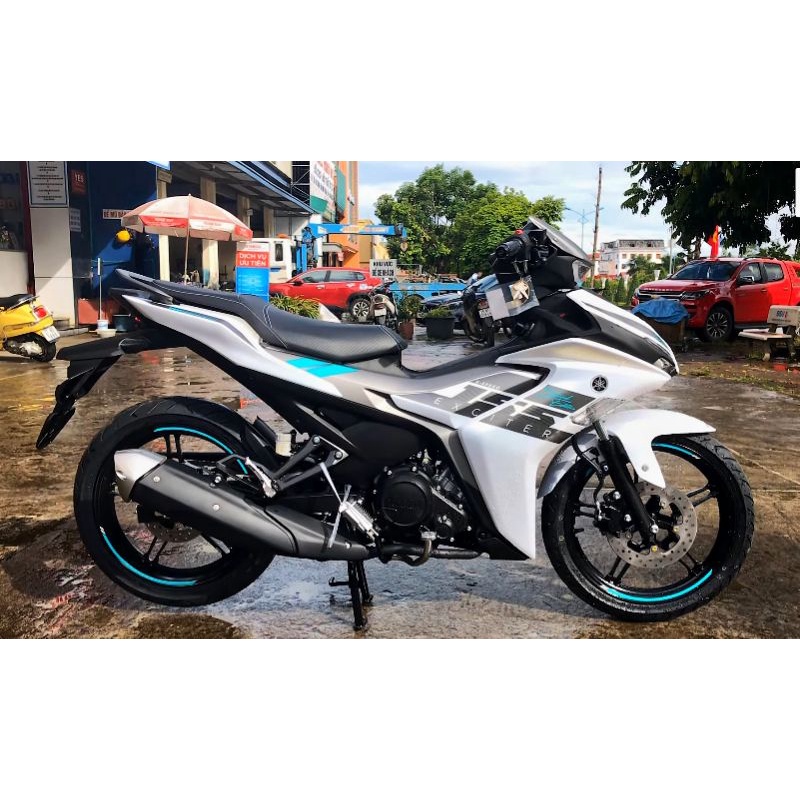 ORIGINAL - COVERSET Y16 V1 EXCITER 2023 PEARL WHITE ORI VIETNAM ...