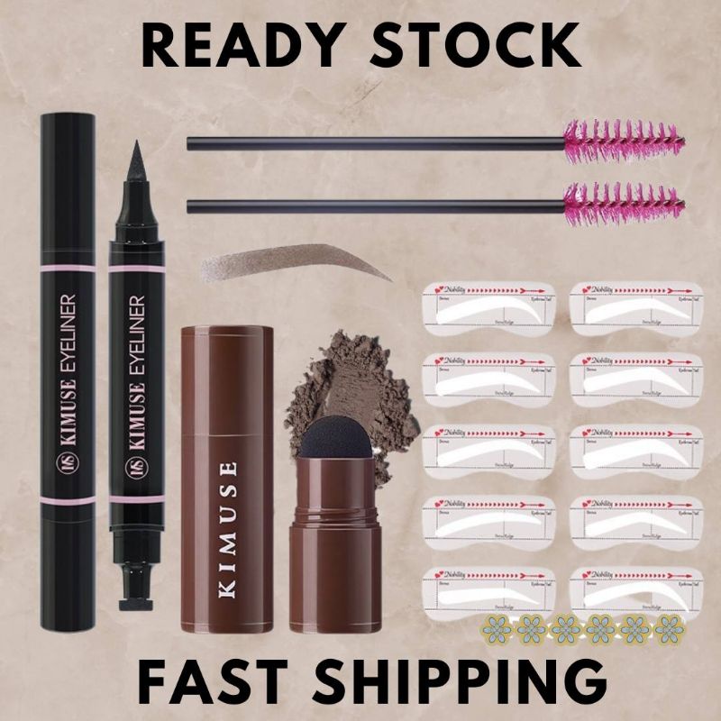 CAT EYE WINGS EYELINER STAMP | EYE BROWS STAMP READY STOCK | Shopee ...
