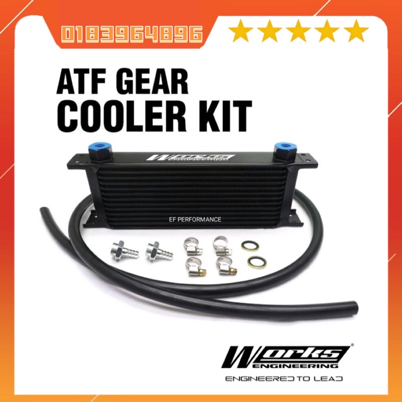 Works Engineering ATF Gear Oil Cooler Kit | Shopee Malaysia