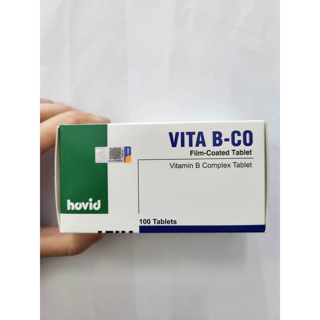 Hovid VITA B-CO (100 Tablets) EXP 7/2025 | Shopee Malaysia