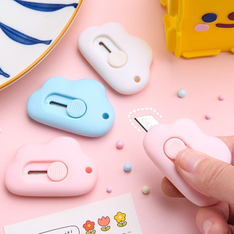 Cute Knife Mini Cloud Cutter Paper Cutter Parcel Cutter Art Knife ...