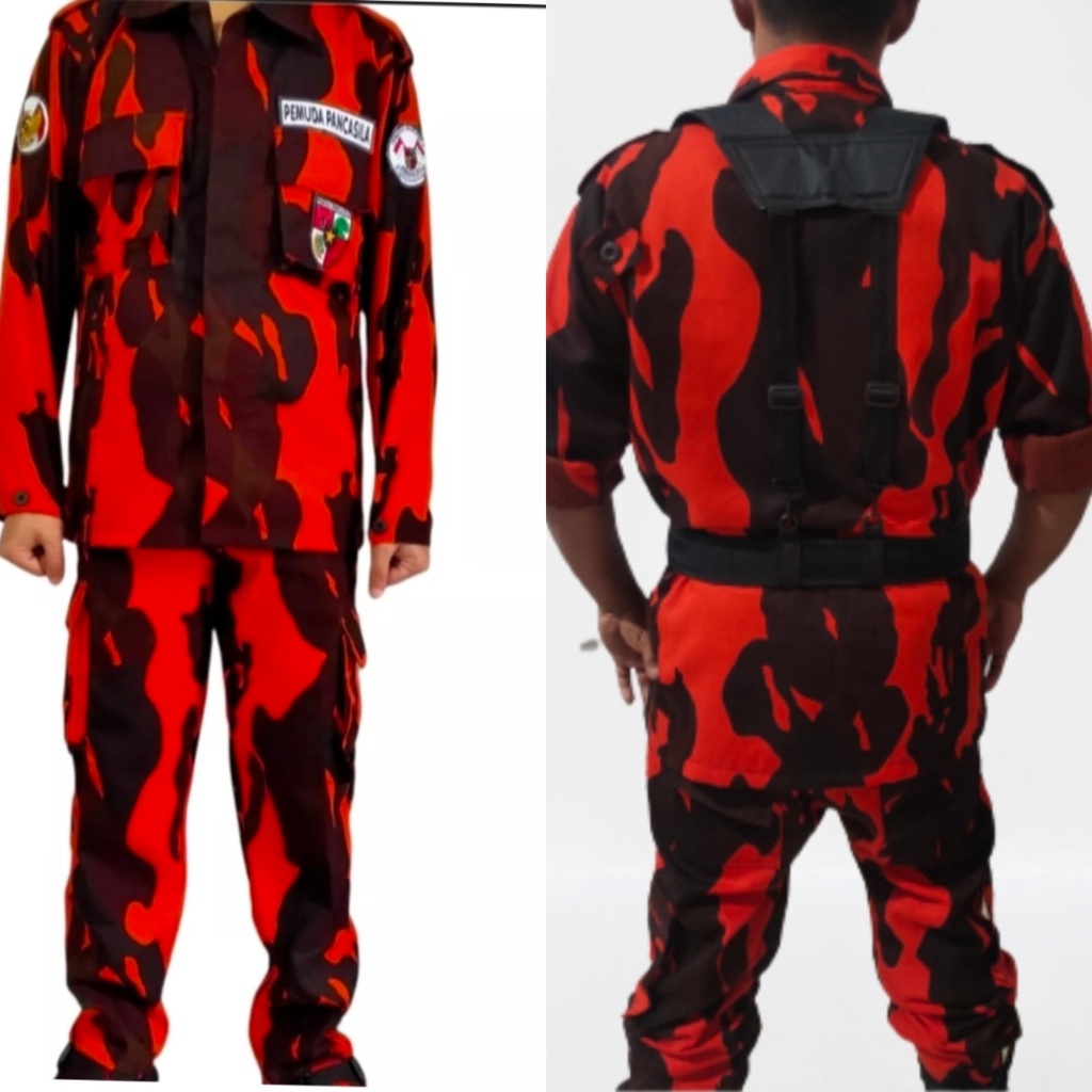 Pdl/set/kameja Pemuda Pancasila-Latest Striped 2023 Can Be Paid At The ...