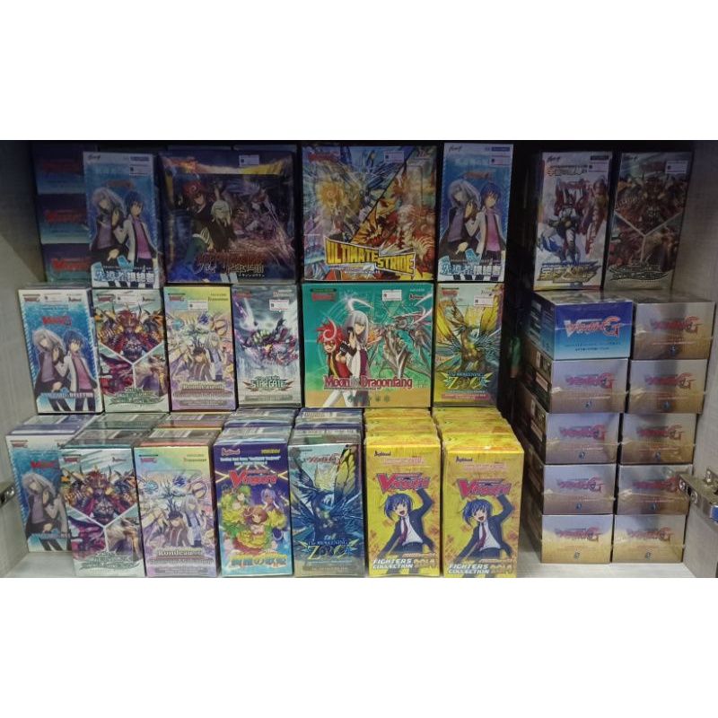 CARDFIGHT VANGUARD ENG G-PREMIUM (BOOSTER BOX) | Shopee Malaysia