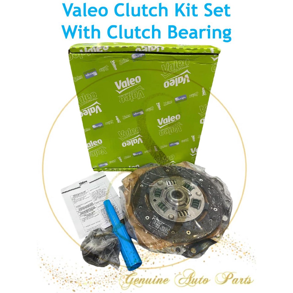 (100% ORIGINAL) VALEO CLUTCH KIT SET WITH BEARING PROTON SAVVY RENAULT ...