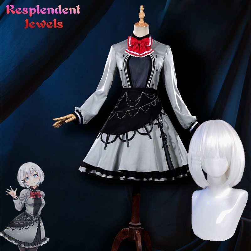 Anime The Detective Is Already Dead Cosplay Costumes Siesta Maid ...