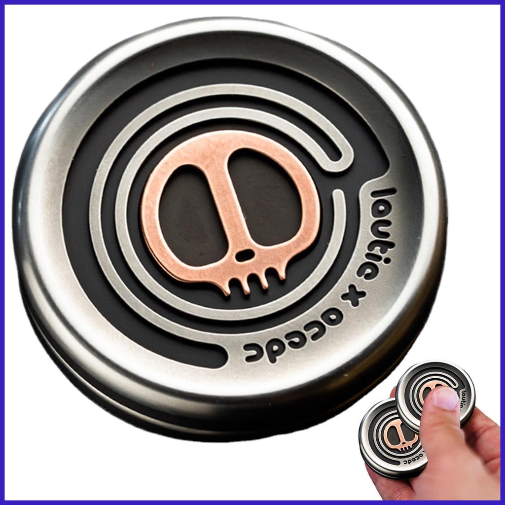 Magnetic Fidget Slider Compact Smooth Slider Coin Fidget Clicker Toy ...