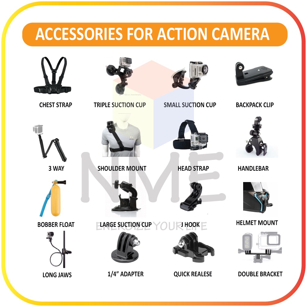 GoPro Accessories Action Camera Chest Strap Mount Strap For ACTION ...