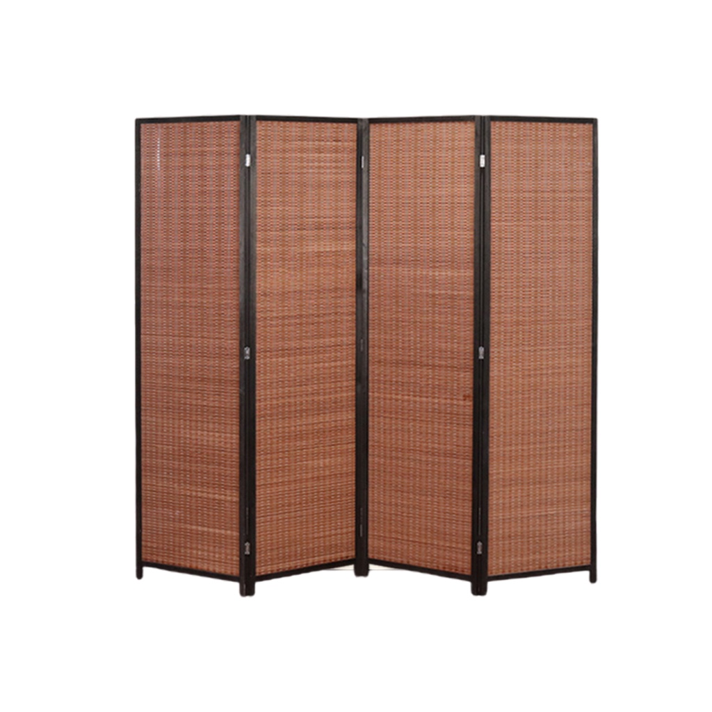 Folding screen divider, wood partition, penghadang ruang tamu ...