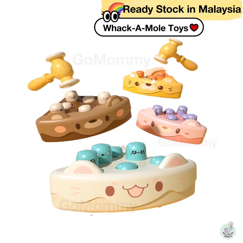Hammer Toys Whack-a-Mole mainan tukul Toys Hamsters Educational Toys ...