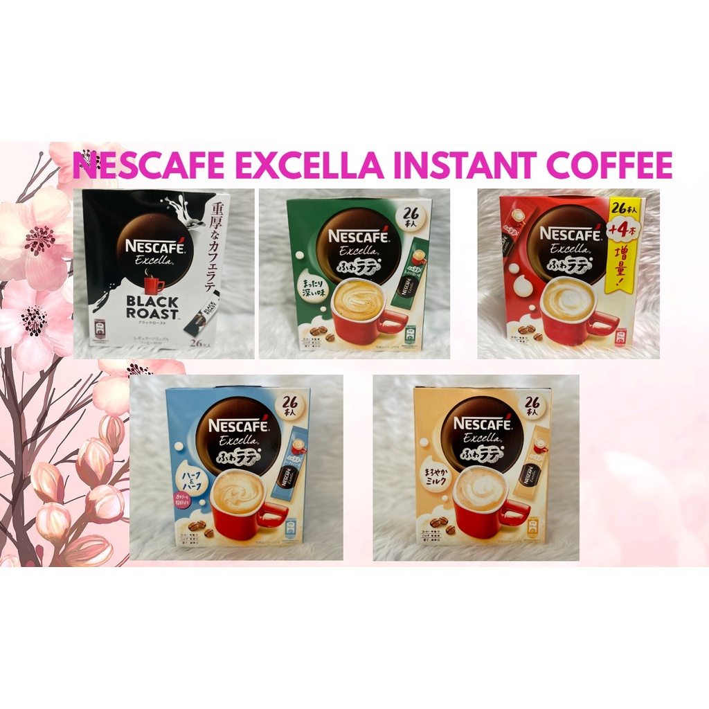 JAPAN NESCAFE EXCELLA COFEE (FUWA LATTE / HALF & HALF / DEEP FLAVOR) | Shopee Malaysia