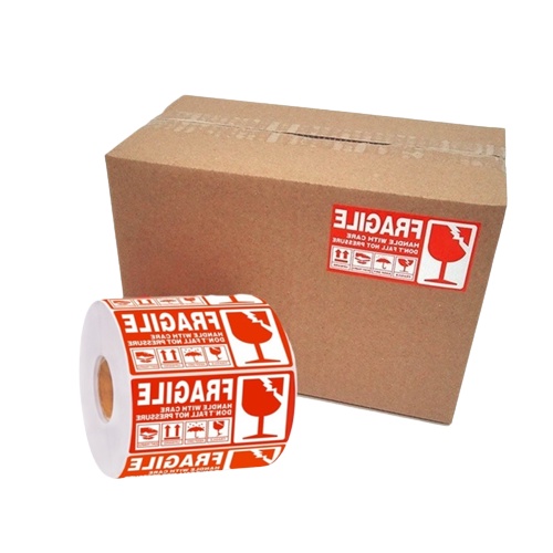 Warning Fragile Sticker Label for Shipping Delivery Parcel Courier ...