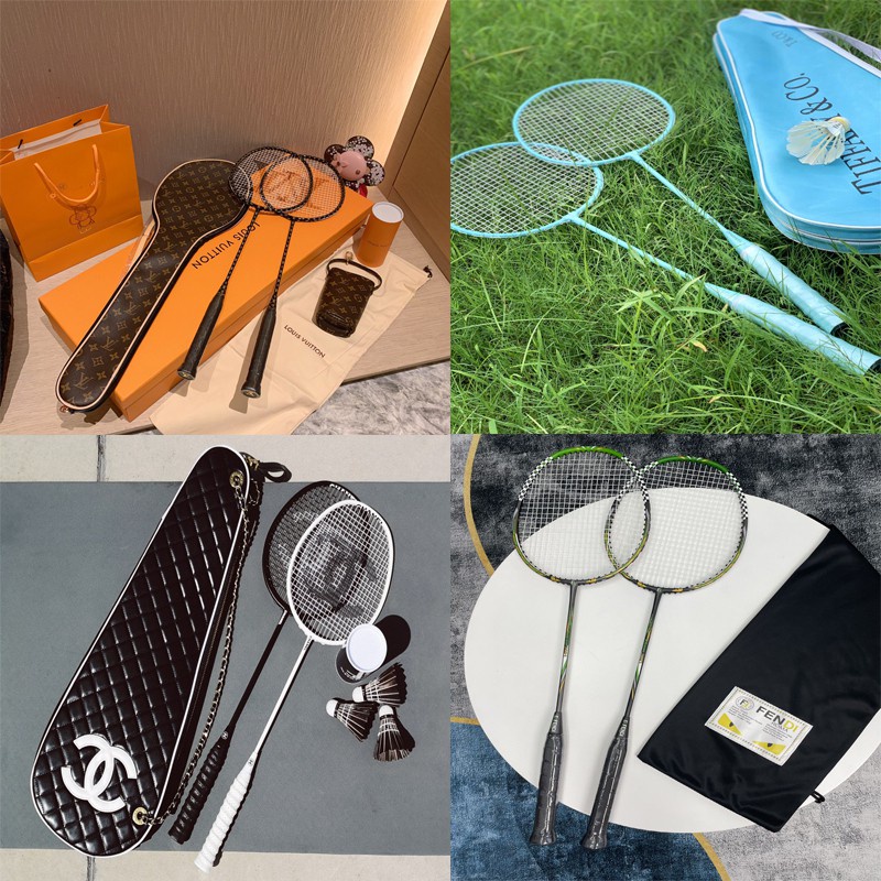 Luxury Brand Limited Edition Sports Goods Badminton Racket Set Full ...