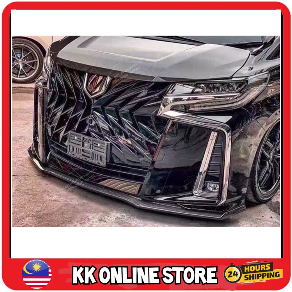 Toyota Alphard AGH30 2018 2019 2020 Facelift WALD front grill grille ...